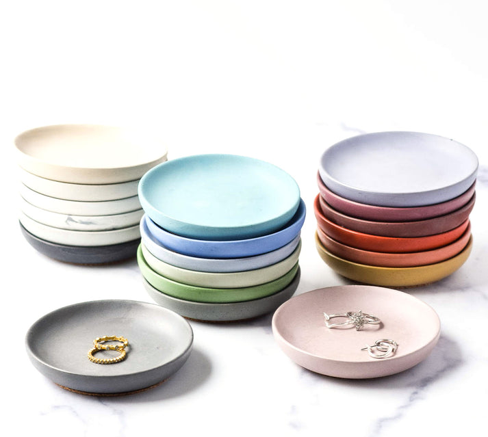 Jewelry Dish - Small Round Tray – Cedarstonegarden